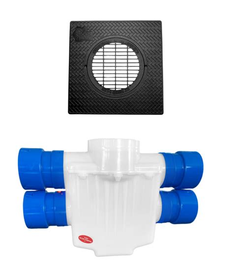 4 Way Connect Catch Basin Connects To 4 Corrugated Pipe
