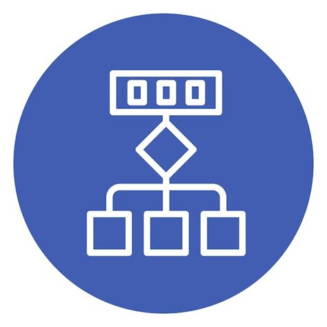 Premium Vector Process Flowchart Vector Illustration