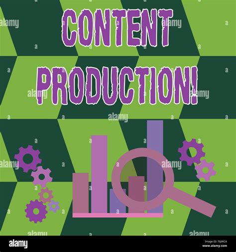 Word Writing Text Content Production Business Photo Showcasing Way Of