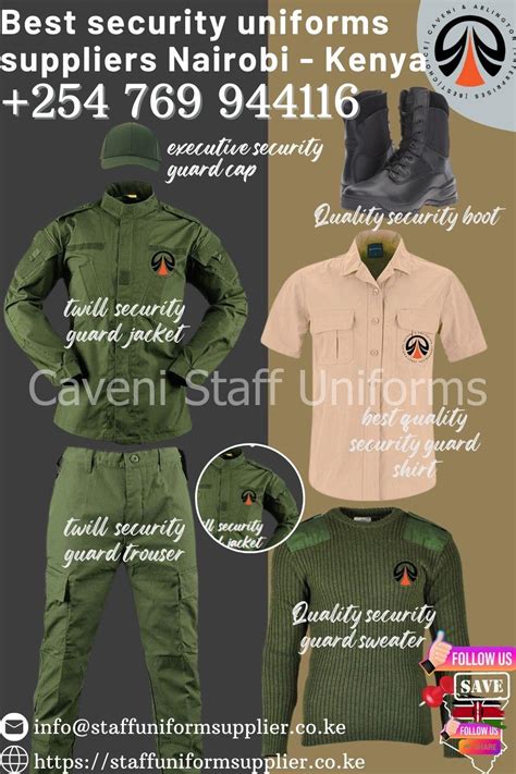 Security Uniforms Kenya Staff Uniform Supplier