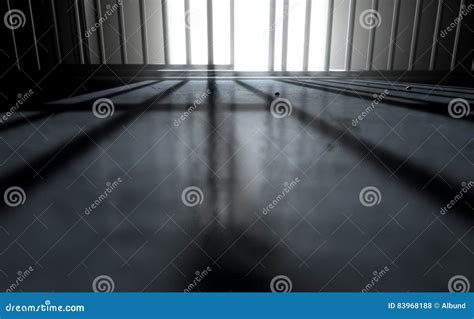 Jail Cell Shadows Stock Illustration Illustration Of Offender 83968188