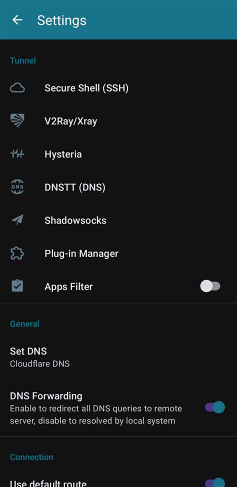 Injector SSH UDP DNS VPN Arm V A Arm V A Dpi Android APK