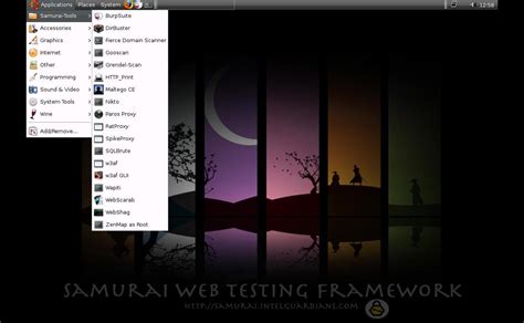 Dowanload Samurai Web Testing Framework