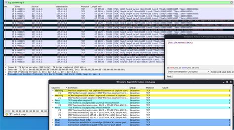 Packet How To Fix Tcp Stream In Wireshark With Spurious