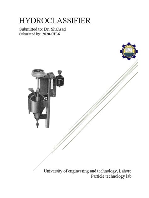 Hydroclassifier 2020 Ch 6 Pdf Drag Physics Applied And