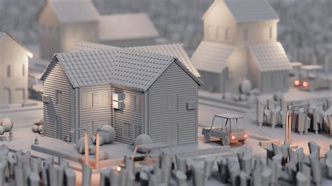 Buildings With Modular Assets On Behance