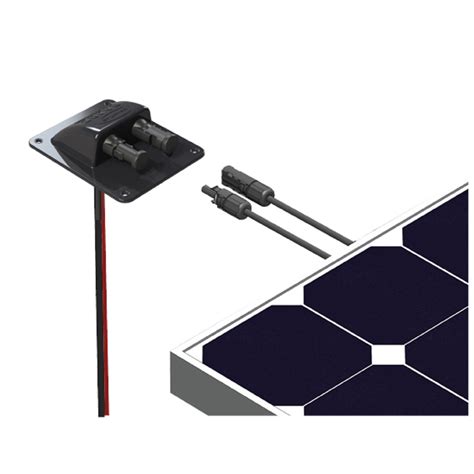 Go Power 74671 Cable Entry Plate For Mc4 Solar Cables