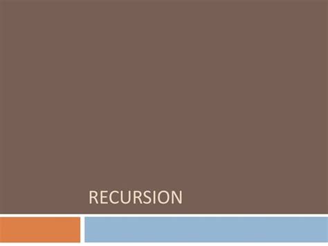 Solving Recurrences Ppt