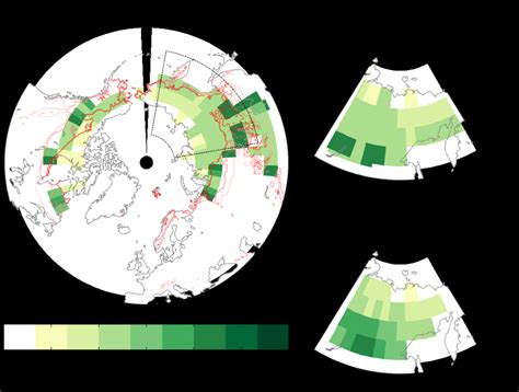 Left Modelled Permafrost Extent And Active Layer Thickness Compared To