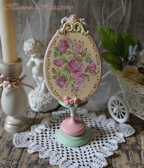 Ярмарка Мастеров ручная работа Handmade Пасхальные поделки Декупаж Украшения