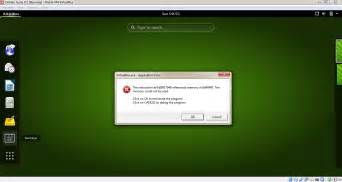 debian jessie 8 2 aborts with an application error in virtualbox unix