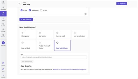 Build Your Own Integrations Using Webhooks Feeder Help