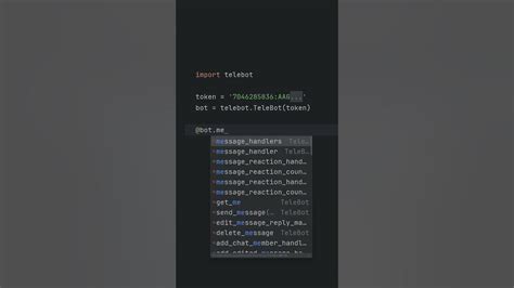 Телеграм Бот на Python за Пару Секунд Youtube