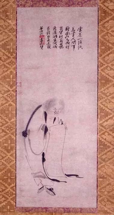 文化因陀罗的寒山拾得图 搜狐
