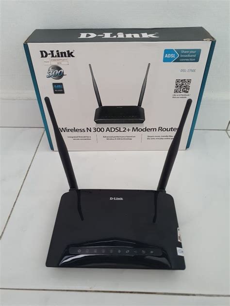 D Link Wifi Router Adsl Modem Computers And Tech Parts And Accessories Networking On Carousell