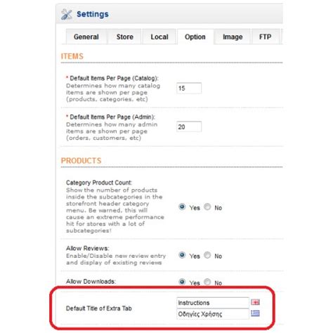 Opencart Extra Tab In Products