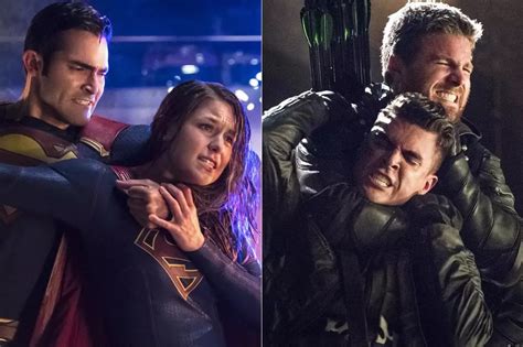 Arrow Supergirl Extended Finale Trailers Crossover Date