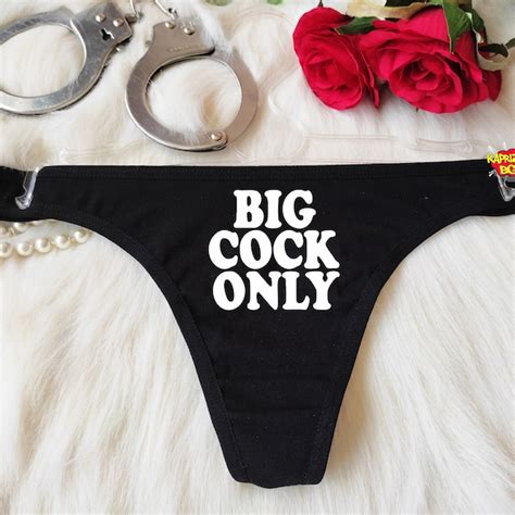 Hotwife Big Cock Panties Etsy Uk