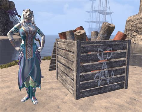 Eso Fashion Common Crate Fabric Bolts Elder Scrolls Online