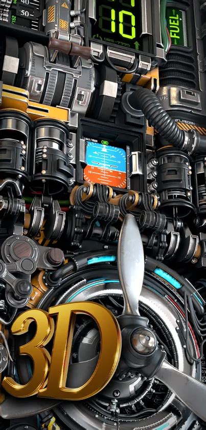 Aircraft Tech 3d Wallpaper Live Wallpaper Free Download