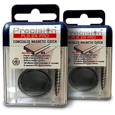 Precision Lock Pls 24 Pro Concealed Magnetic Catch 50n At Jaeger Lumber