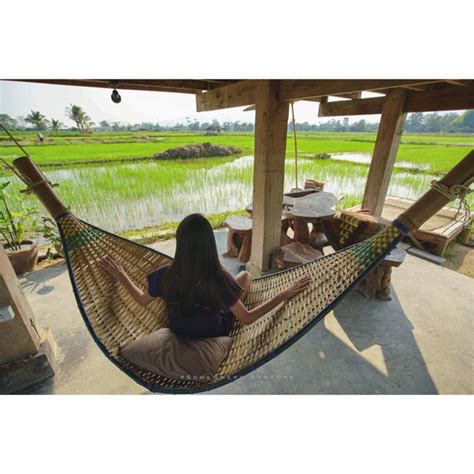 เปลหวาย เปลเรือหวาย เปลนอน Honeyii Thaipick