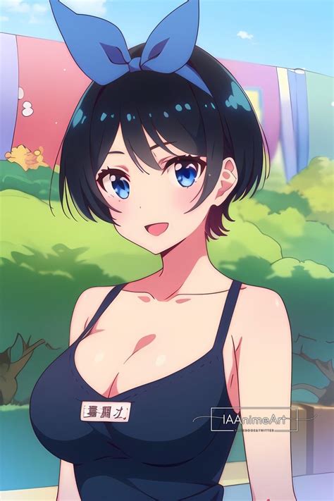 Rule 34 Ai Generated Black Hair Blue Eyes Kanojo Okarishimasu