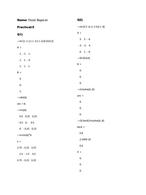 Practical 5 Pdf
