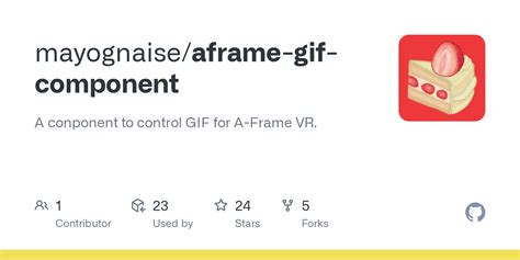 GitHub Mayognaise Aframe Component A Conponent To Control