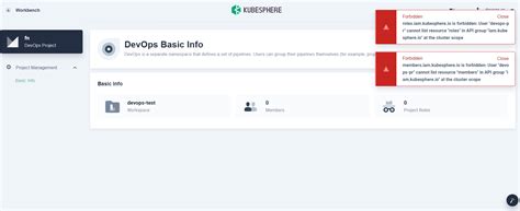 Error When User Entered The Devops Project As A Role With Empty