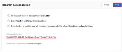 Integrating With Telegram Bot