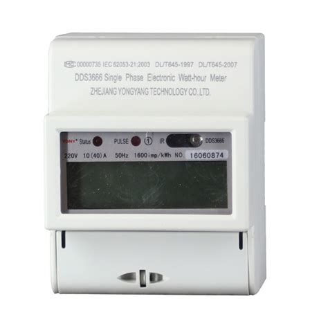 LCD Display Energy Meter Dual Source For Home From China Manufacturer YONY