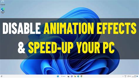 How To Turn Off Animation Effects In Windows 11 Turn Off Visual Effects And Speed Up Your Pc