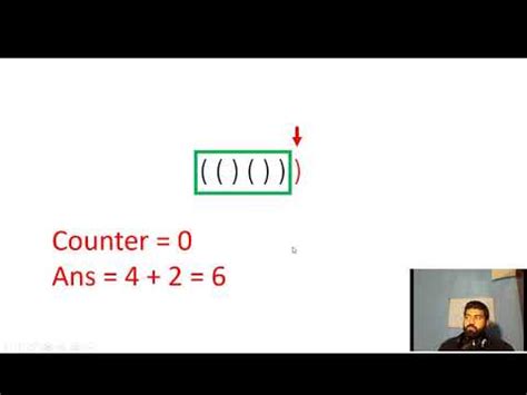 380 C Sereja And Brackets Using Segment Tree Codeforces Arabic