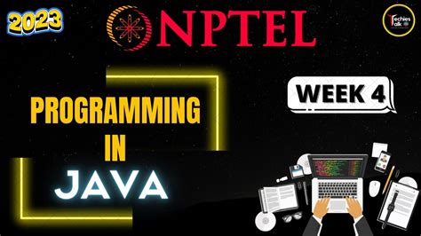 Nptel Programming In Java Week4 Quiz Assignment Solutions💡 Swayam July 2023 Iit Kharagpur