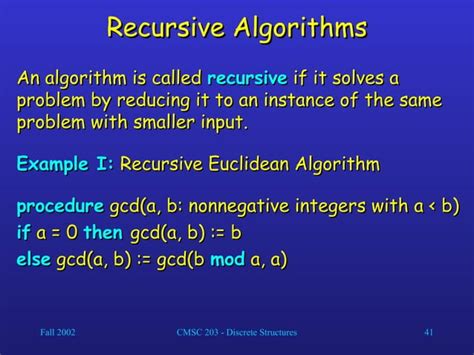 Sequences Mathematical Induction And Recursion Ppt Programming