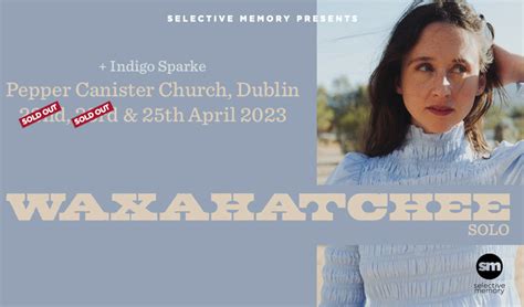 Tickets For Waxahatchee In Dublin 2 From Ticketbooth Europe