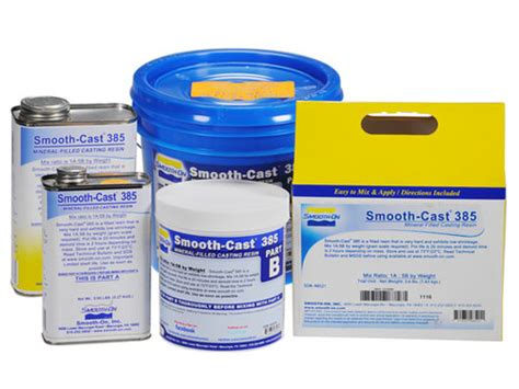 MOLDMAKING & CASTING - Urethane Resins - Smooth-Cast 380 Series - The ...