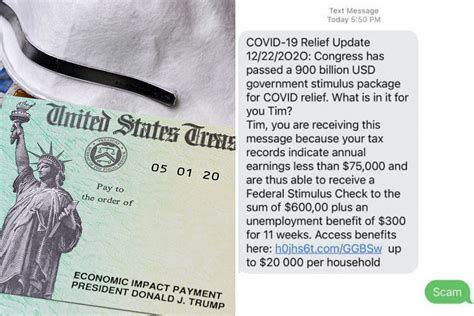 Irs Stimulus Alert Warning Over Scam Texts And Fake Checks As