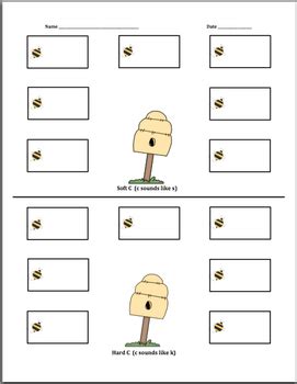 Hard Or Soft C Sorting Activity 2 By Alissa Walters TPT