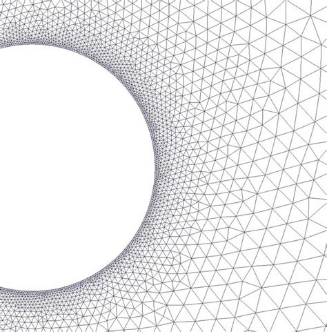 Computational Grid Used For The Re 100 Calculations Download