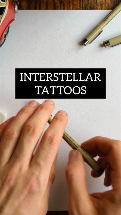 Interstellar Tattoo Interestelar Tatuagem Espacial Tatuagens Retro