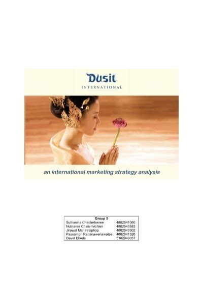 An International Marketing Strategy Analysis David Eberle