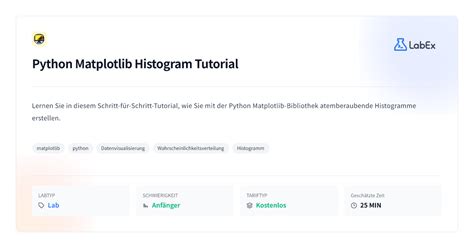 Python Matplotlib Histogram Tutorial Labex