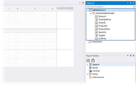 Tutorial 1 Bind A Report To Data Net Reporting Tools Devexpress