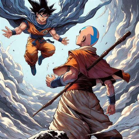 Aang And Goku By Dany20041308 On Deviantart