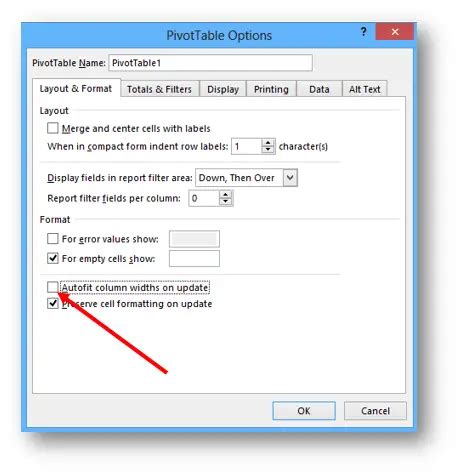 Do Not Change Column Width On A Pivot Table Refresh Excel UnpluggedExcel Unplugged