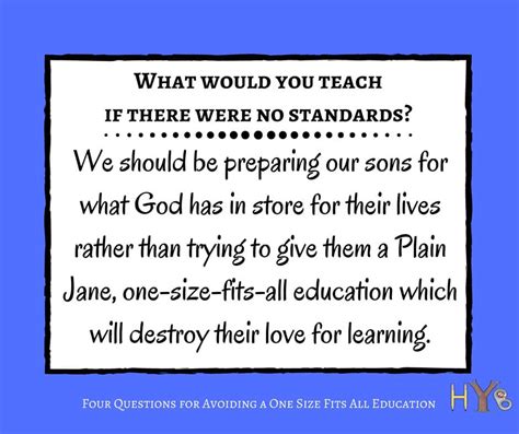 Four Questions For Avoiding A One Size Fits All Education Homebabe Your Babes