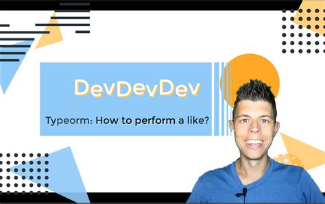 How To Perform A Like Query With Typeorm By Stephen Zambaux Medium
