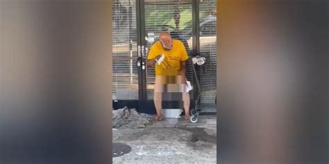 La Homeless Man Caught On Video Hurling Feces At Fed Up Business Owner